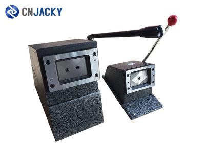 China Heavy Duty Manual Plastic Business Card Die Cutter Machine For Student Card CR80 85.5*54mm for sale