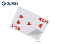 China 915mhz Customized Design RFID Smart Card RFID Playing Card / Poker Card For Games for sale