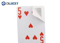 China Water Proof Rfid Card Security Smart Plastic Poker Card Thickness 0.35mm for sale