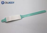 China QR Code Printing 13.56mhz NFC 1k F08 Thermal Paper Wristbands For Event Access System for sale
