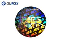 China Customized Smart Card Material Hologram Adhesive Sticker Label For Packing / Mark for sale
