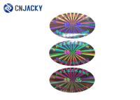 China Positioning Hot Stamping Laser Marking Sticker Code Label Holographic 3D Lithography Dot Matrix Label for sale