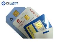 China Credit Card Size Contact IC RFID Smart Card SLE4442 Chip White Blank PVC for sale