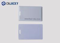 China ABS 125kh TK4100 / EM4305 RFID Smart Card Clamshell 1.8MM Thickness With Number for sale