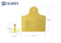 China TPU Material Custom Rfid Cattle Tags Smart Technology Management Label for sale