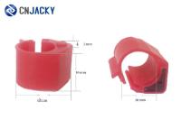 China Waterproof Foot Rfid Bird Ring Tags Printable Rewritable Labels For Poultry Tracking for sale