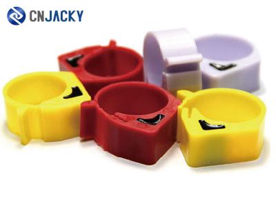 China Poultry Mini Rfid Pigeon Tag Animal Foot Rfid Pigeon Ring Label ABS Material for sale