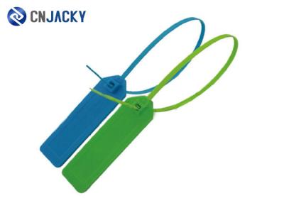 China Self - Locking Security Rfid Seal Tag Reusable Cable Ties 0-8m Reading Distance for sale