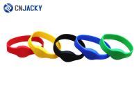 China NFC RFID Silicone Wristband For Access Control , Rfid Wristbands Waterproof for sale