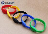 China NFC RFID Silicone Wristband For Access Control , Rfid Wristbands Waterproof for sale