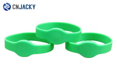 China Printable 125khz EM4100 RFID Silicone Wristband LF EM4200 Great Waterproof for sale