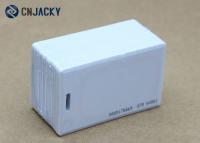 China 125Khz TK4100 White RFID Smart Card Thick Employee ID Blank Rfid Cards for sale