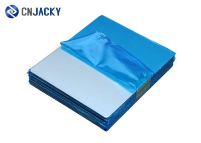 China 100 X 120mm A6 Size Smart Card Material Glossy Steel Plate For Plastic Card Press for sale