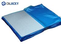 China 0.8mm Brush Effect Press Steel Plate Pvc Card Material For Card Making In Stock for sale