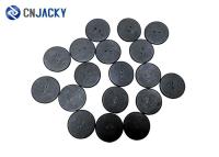 China Shockproof Black Color UHF RFID Tag PPS Uhf Laundry Tag Label Diameter 25.5MM for sale