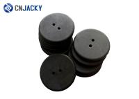 China Shockproof Black Color UHF RFID Tag PPS Uhf Laundry Tag Label Diameter 25.5MM for sale