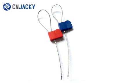 China Self - Locking Cable UHF RFID Tag Security Wire Lead Seal Moisture Resistance for sale