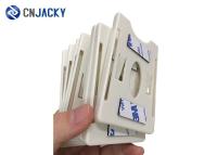 China 3M Adhesive Sticker ABS Plastic Card Holder , Durable Plastic Id Card Holder for sale