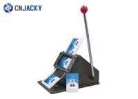 China Customized PVC ID Card Business Card Die Cutter Machine With Round Corners for sale