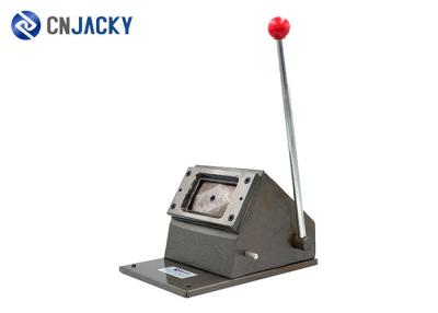 China High Grade Manual Plastic Card Punching Machine Playing Business PVC Card Die Cutter for sale