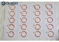 China A4 2*5 Layout Proximity TK4100 Chip Smart Card Prelam Inlay For Access Control System for sale