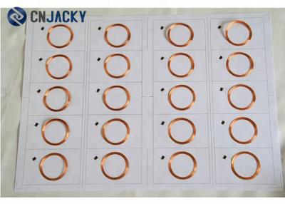 China A4 2*5 Layout Proximity TK4100 Chip Smart Card Prelam Inlay For Access Control System for sale