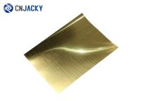 China Golden Plastic Smart Card Material , Inkjet Printable PVC Sheet Board for sale