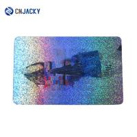 China Colorful Holographic Smart Card Material , Inkjet PVC Sheet For Plastic Card for sale