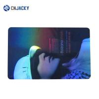 China Hologram Rainbow Plastic Sheet Material Digital Printing Holographic PVC Sheet For Card Making for sale