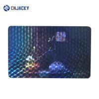 China Colorful Hologram Inkjet Printing A4 Size Plastic Sheets , Smart Card Making Materials for sale