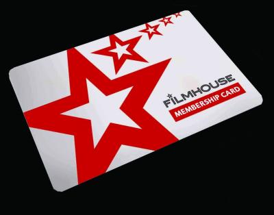 China CR80 PVC Hot Stamping Gift Cards 85.6x54mm Glossy Matte Finish Custom for sale