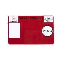 China 125kHz 134kHz Contactless RFID Card PVC CR80 EM4305 0.84mm Thickness for sale