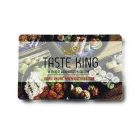China Custom Plastic Membership Cards Supermarket Card Glossy Matte Finish 85.5mm x 54mm for sale