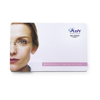 China Custom Printed RFID PVC Warranty Card 85.6x54mm Durable Plastic Personalization for sale