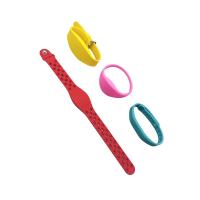 China Eco Friendly RFID Silicone Wristband NFC 13.56 MHz Customizable Promotional Band for sale