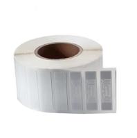 China Long Range Passive UHF RFID Adhesive Labels 860-960MHz for Asset Tracking for sale