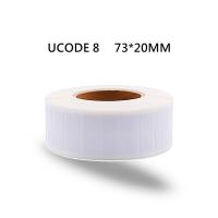 China Long Range Passive UHF RFID Adhesive Labels 860-960MHz for Asset Tracking for sale