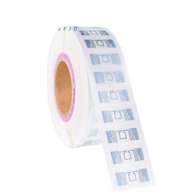 China HF/UHF Printable Anti Tamper RFID Paper Labels 860-960 MHz Customizable for sale