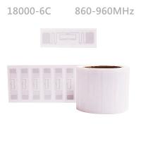China UHF RFID Inlay Label ISO 18000-6c Long Range 10m Asset Management Tag for sale