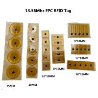 China HF 13.56MHz NFC Mini FPC RFID Tag with Glue for Anti-Counterfeiting Jewelry Toys Watch Electronics for sale