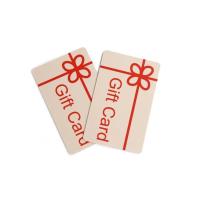China Custom Plastic Christmas Cards Full Color Printing Personalized Thanksgiving Cards 85x54mm for sale