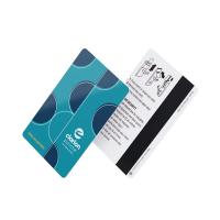 China 85.5x54mm PVC Access Control Cards Hico Loco Magnetic Stripe Custom for sale