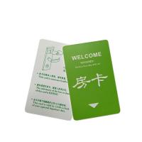 China Customized Waterproof RFID Keycards Hotel Room Key Card Rectangular Shape for sale