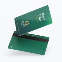 China 85.5x54mm PVC Access Control Cards Hico Loco Magnetic Stripe Custom for sale