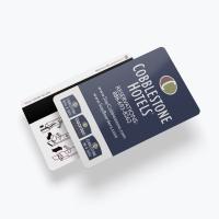 China 85.5x54mm PVC Access Control Cards Hico Loco Magnetic Stripe Custom for sale