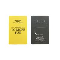 China Standard CR80 4 Color Printed Hotel RFID Key Cards 85.5mm x 54mm for sale