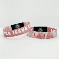 China HF 13.56 MHz RFID NFC Event Wristband Custom Logo Silicone Tyvek 260mm for sale