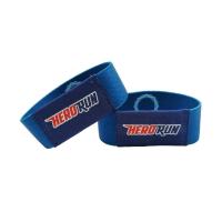 China Elastic RFID Wristband TK4100 EM4200 Silkscreen Printing 260mm Circumference for sale