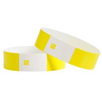 China Custom Logo Printed Tyvek NFC Wristband for Access Control 13.56 MHz for sale