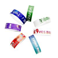 China Disposable RFID Tyvek Wristband Ultralight Waterproof 260mm for Events Access Control for sale